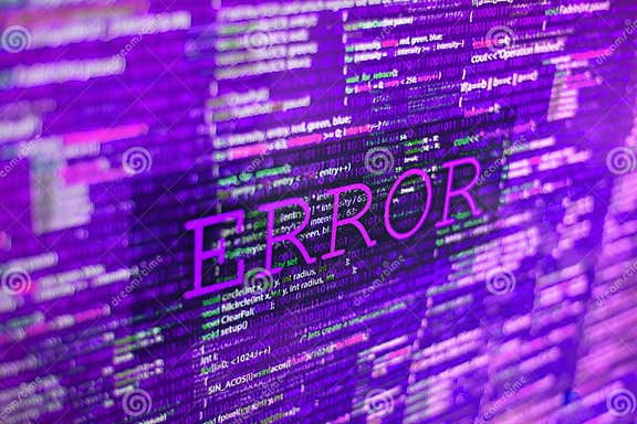 Error stock image. Image of html, alarm, neuro, screenshot - 84576759