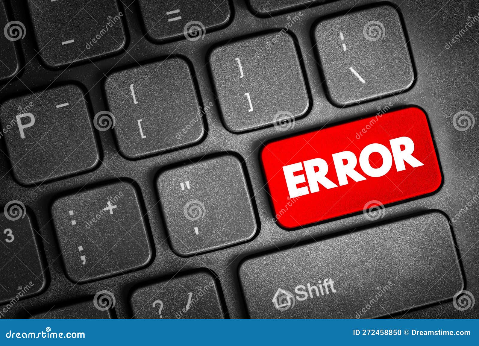 Error - Act or Statement that is Not Right or True or Proper, Text ...