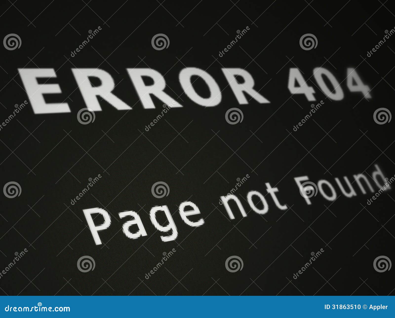 Error 404 Stock Photo - Image: 31863510