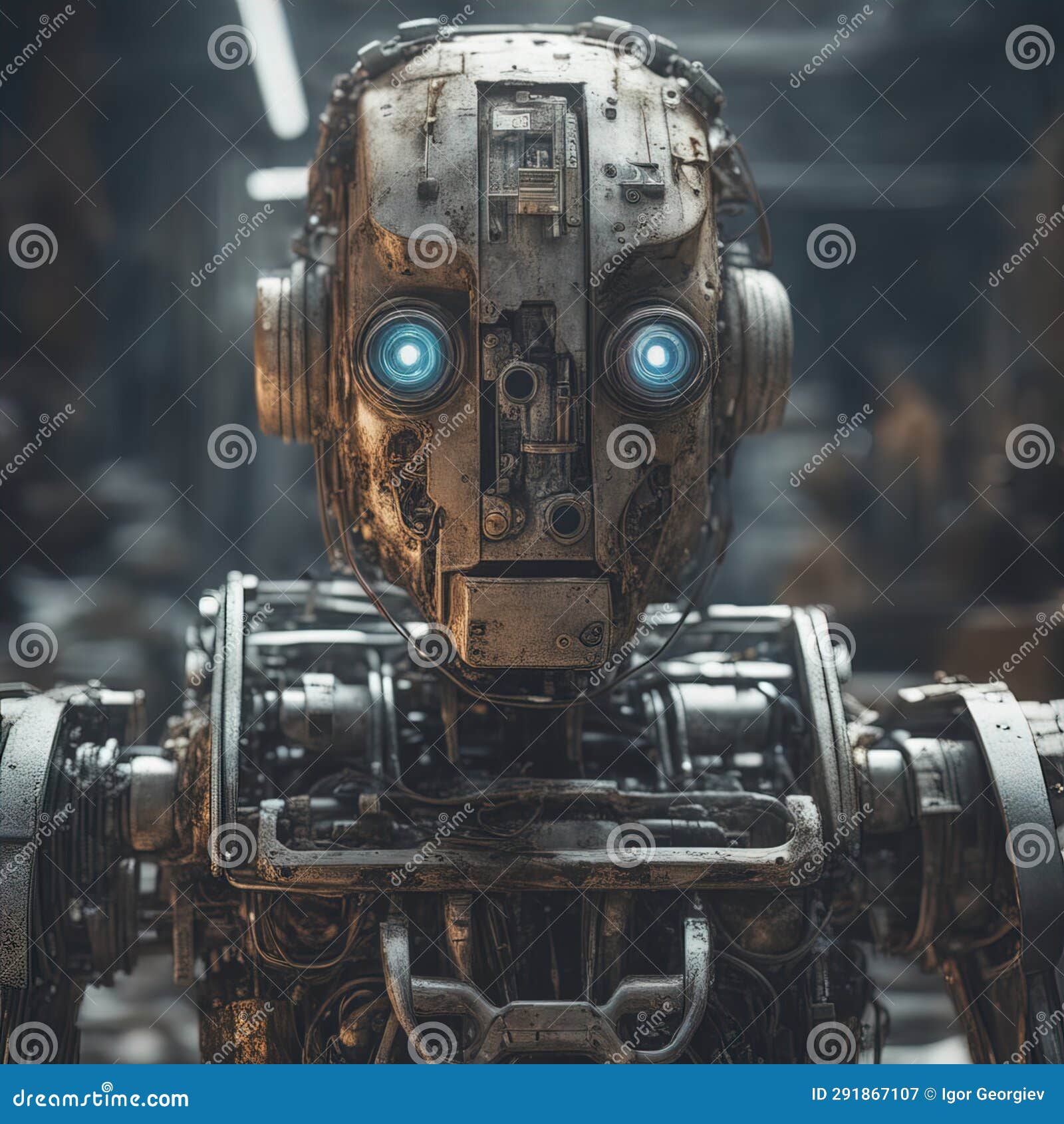 Error Data, Chronicles by a Burnt Out Robot Stock Illustration ...