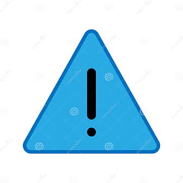 Error Defect Warning Icon Isolated on White Background Stock Vector ...