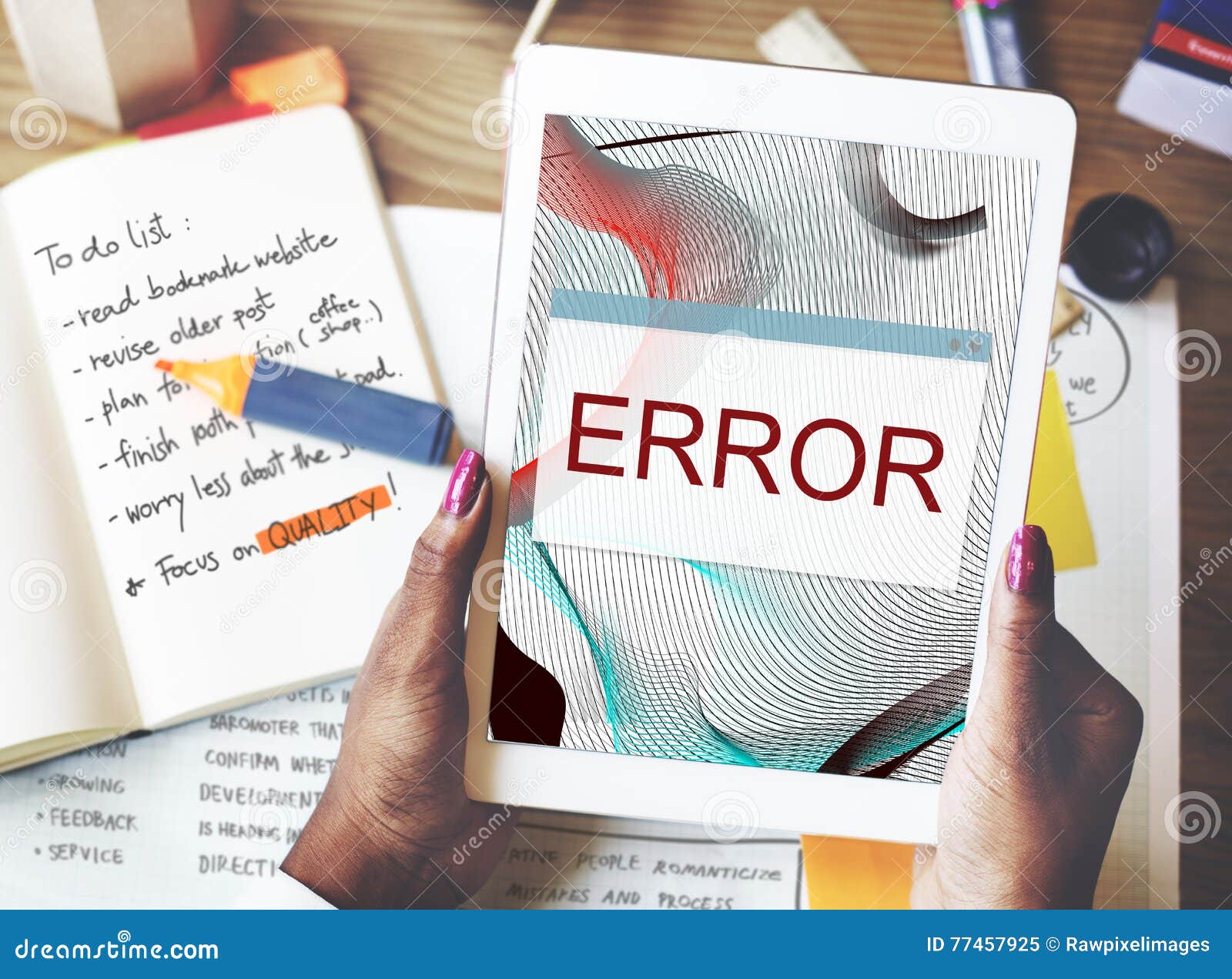 Error Disconnect Warning Failure AbEnd Concept Stock Image - Image of ...