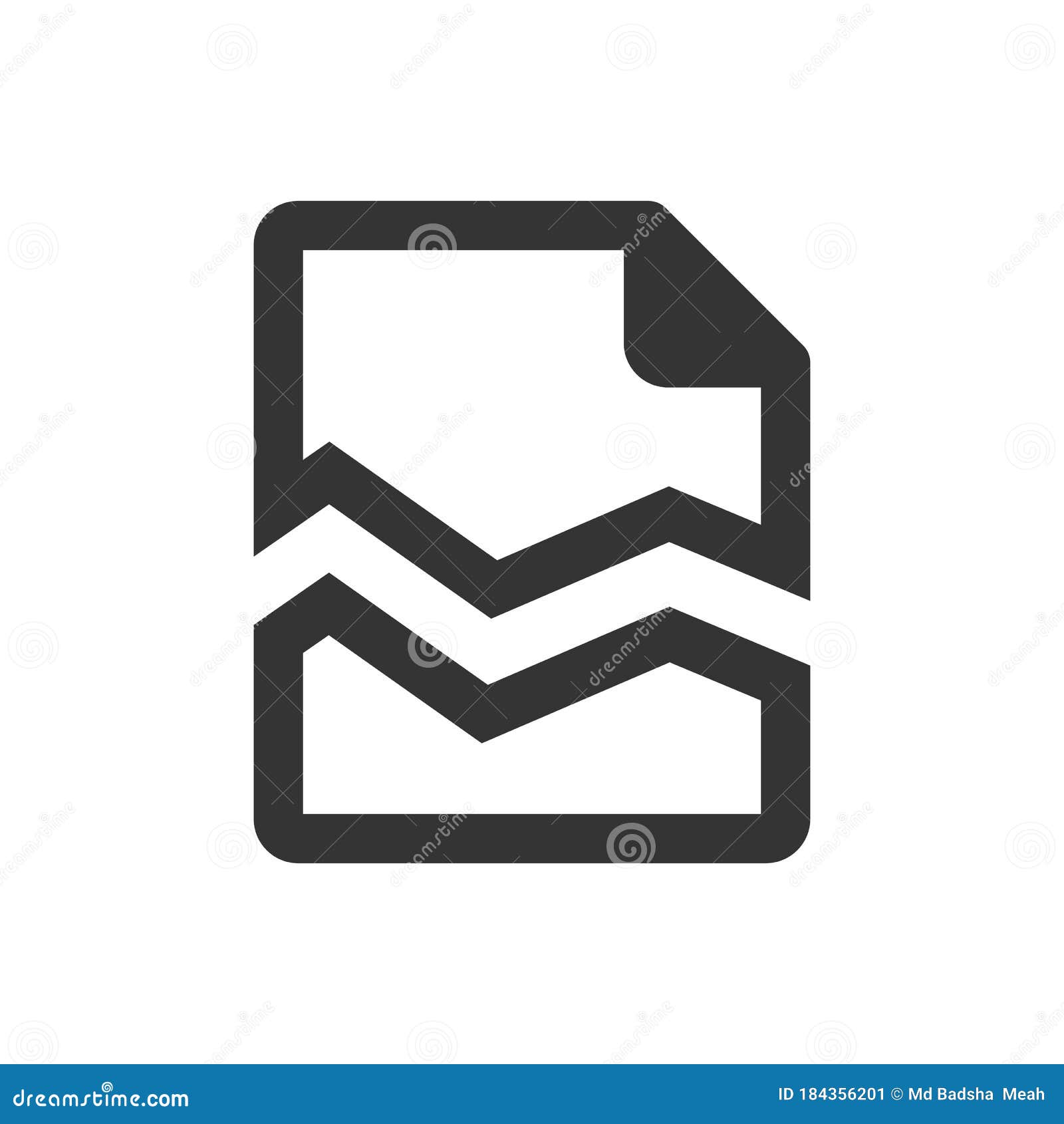 Error document icon stock vector. Illustration of errors - 184356201