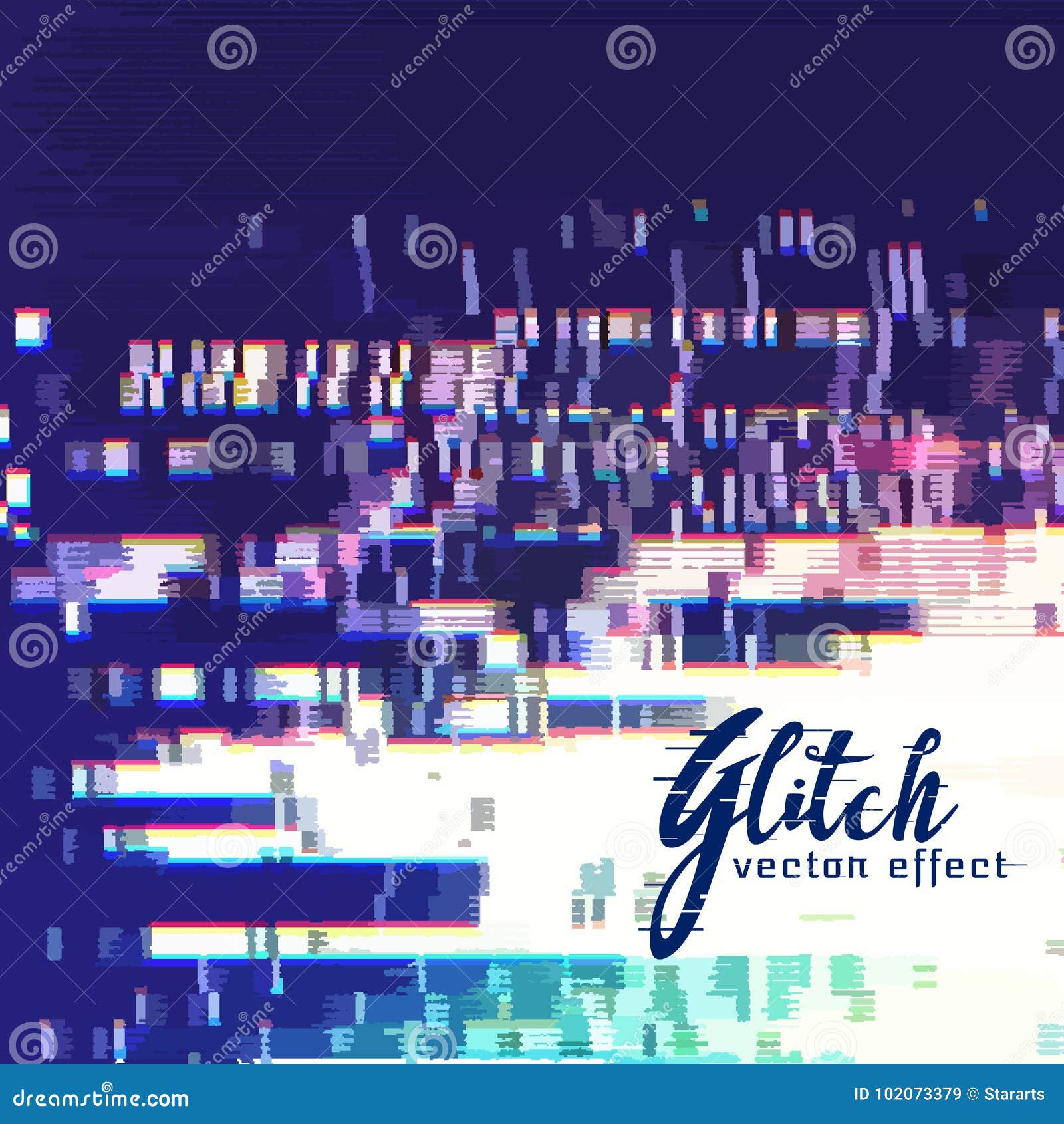 Error Glitch Background Vector Stock Vector - Illustration of abstract ...