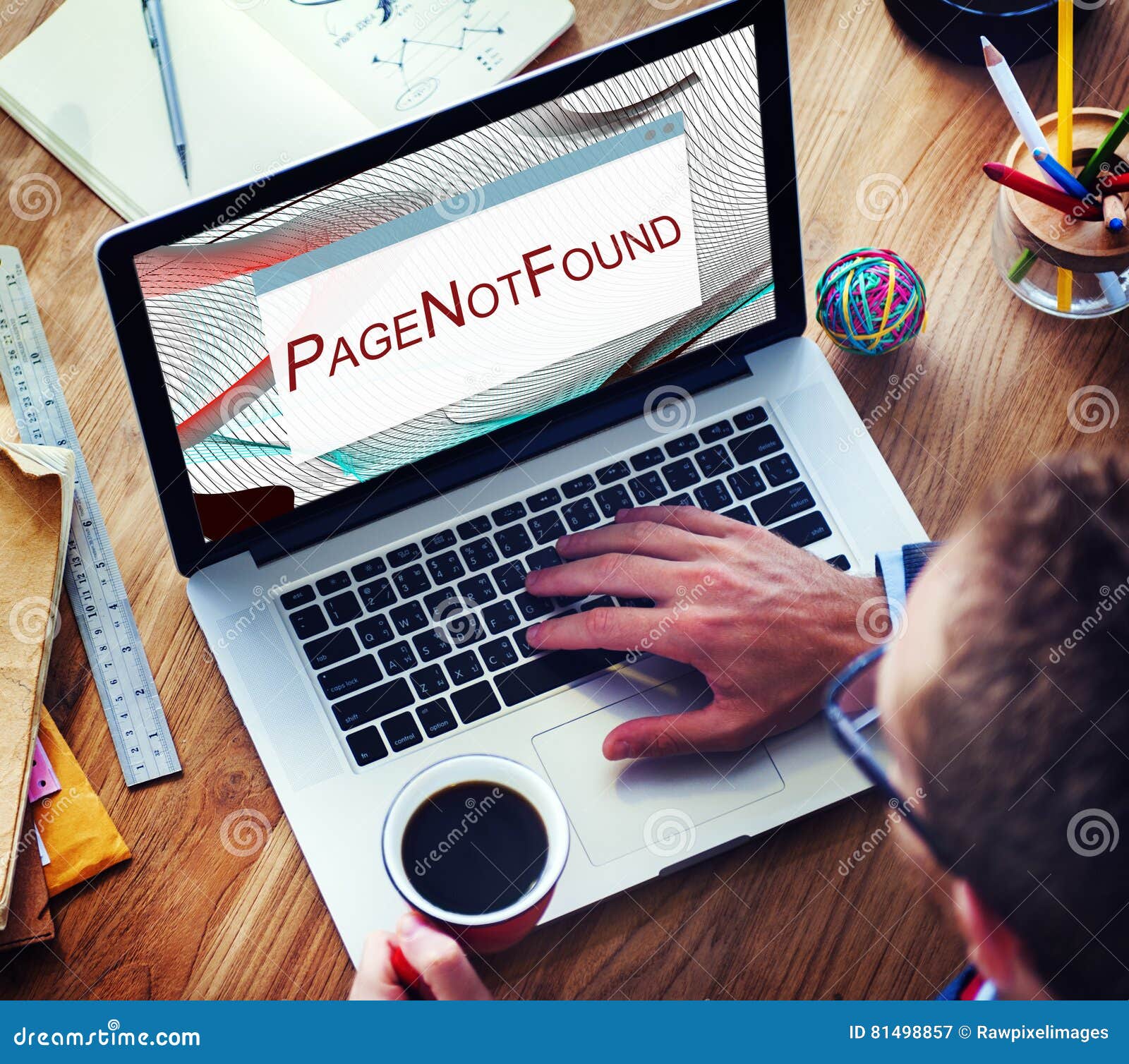 Error Halted System Disconnect Caution Concept Stock Image - Image of ...