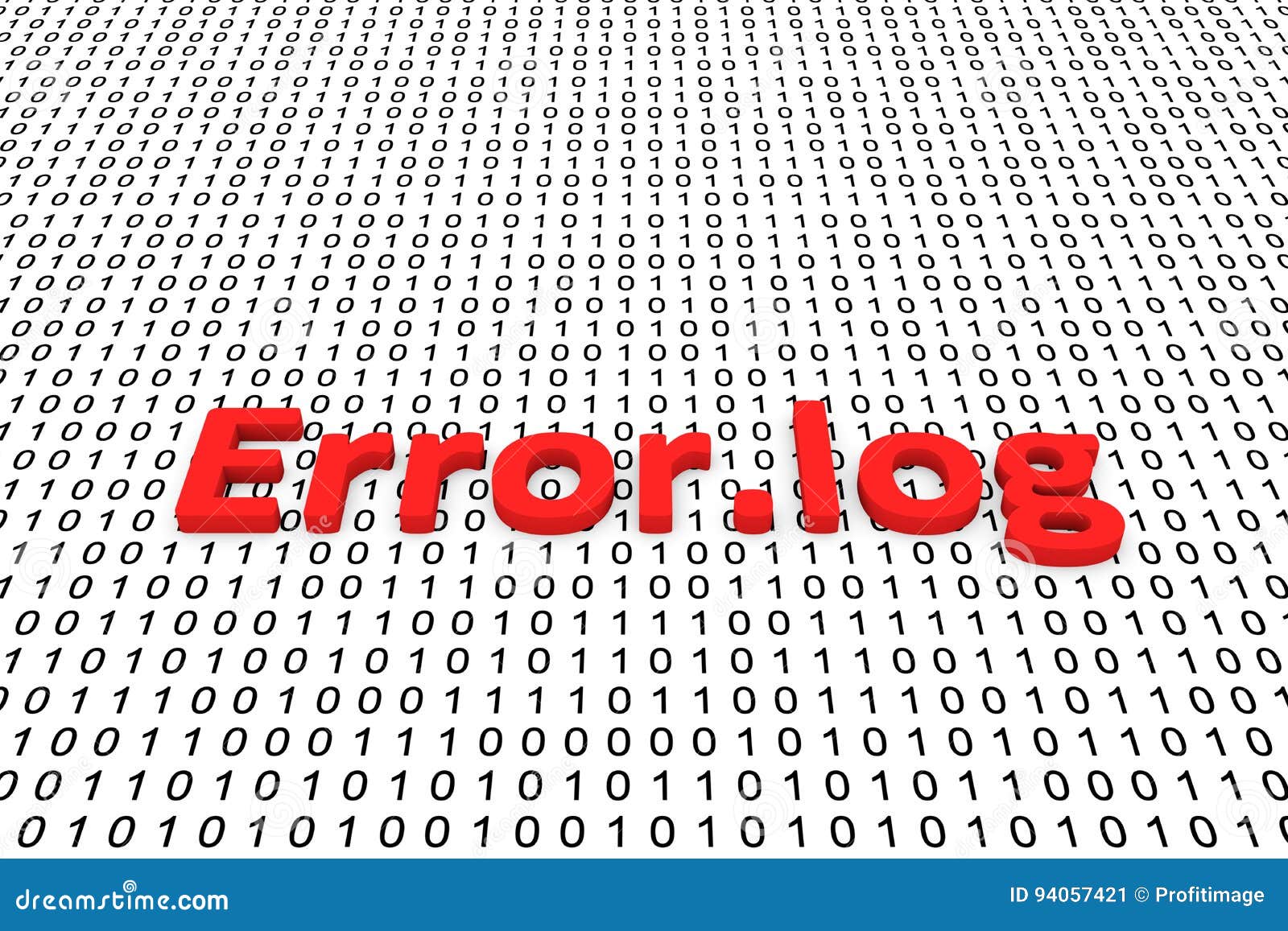 Error log stock illustration. Illustration of error, data - 94057421
