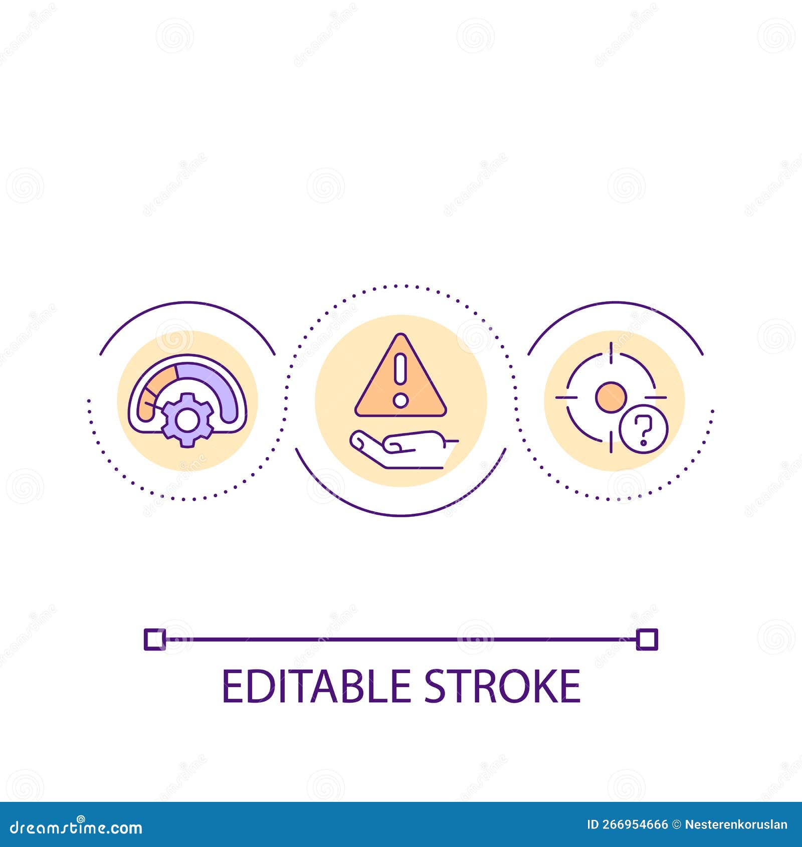 Error Loop Concept Icon Stock Illustration Illustration Of Abstract 266954666