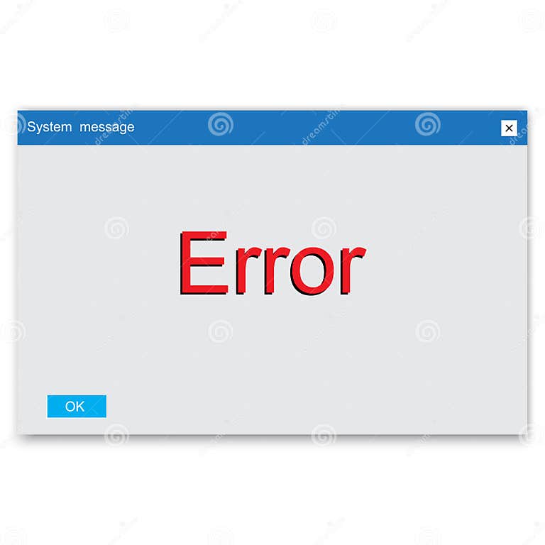 Error Message Computer Icon. Operating System. Popup Window. Technology ...