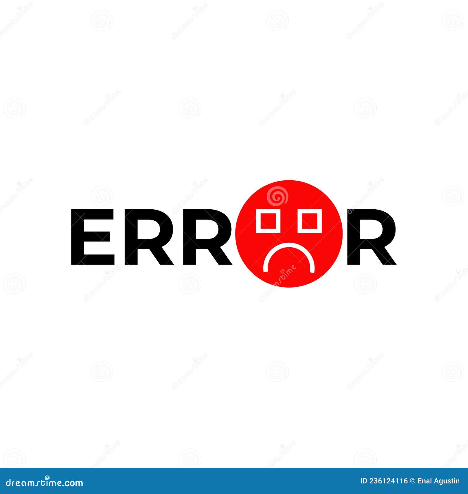 Error Message Icon Symbol Logo Design Stock Vector - Illustration of ...