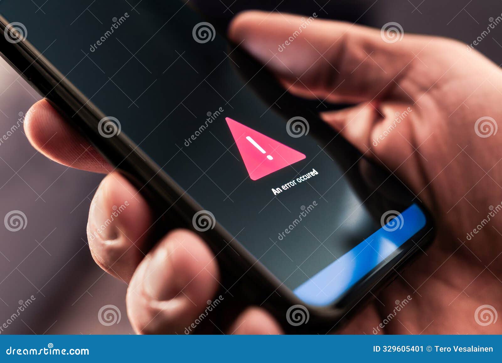 Error, Problem with Connection or Phone Mobile App. Bad Signal in Cell ...