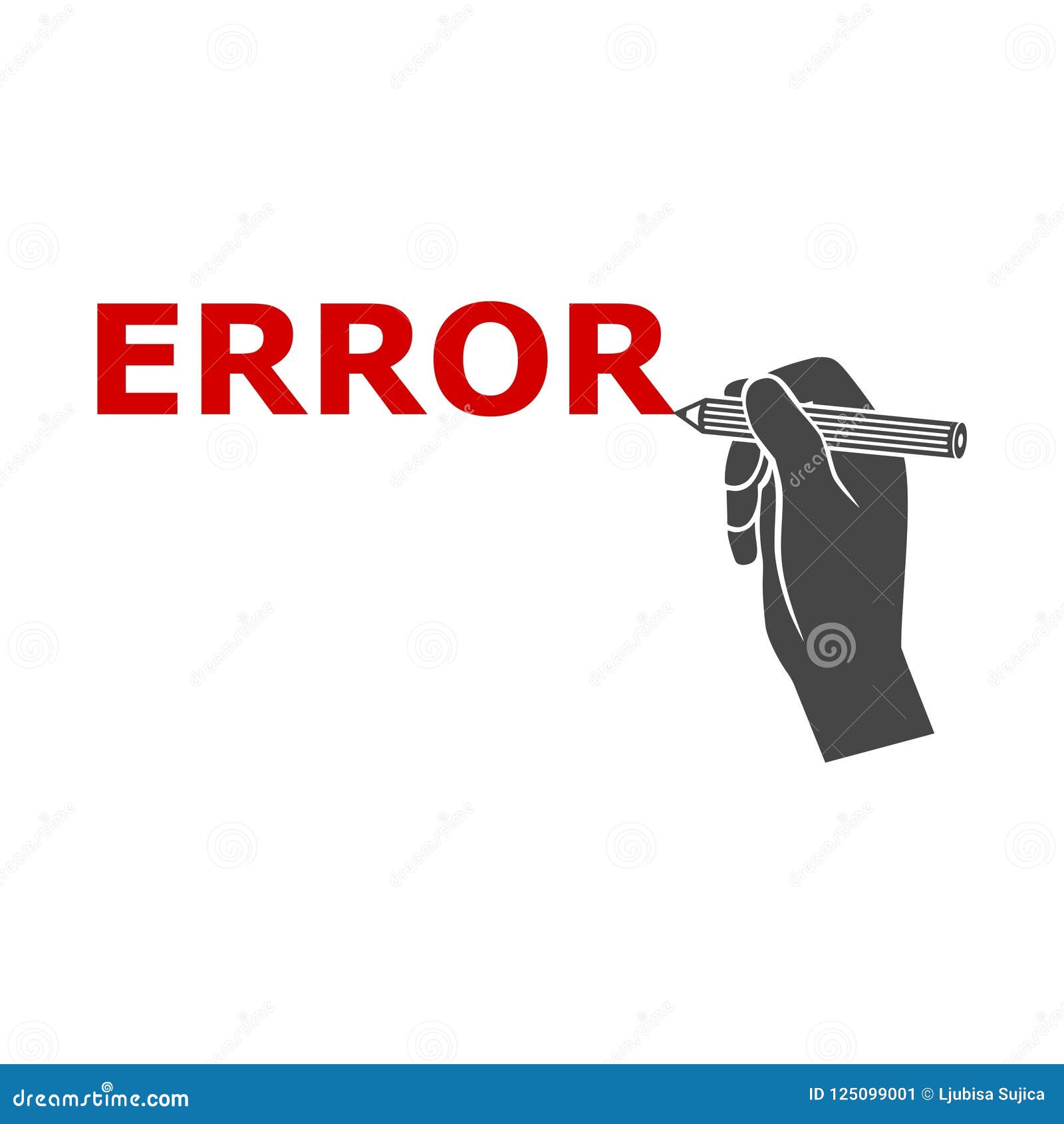 Error Sign, Error Message, Simple Vector Icon Stock Illustration ... Error Sign, Error Message, Simple Vector Icon Stock Illustration ...
