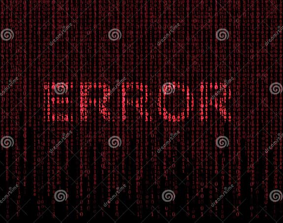 Error symbol stock image. Image of network, background - 50718835
