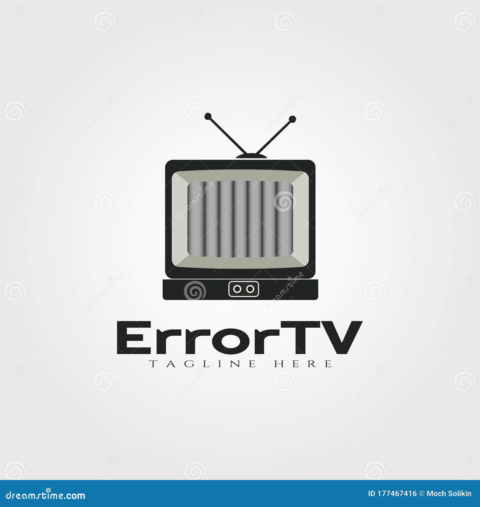 Error Television Vector Logo Design,Technology Icon Stock Vector ...