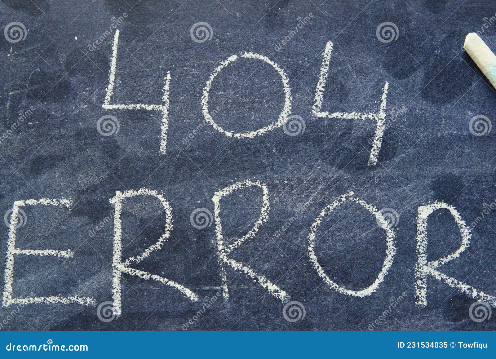 ERROR Word On Blue Background Composed From Colorful Abc Alphabet Block ...