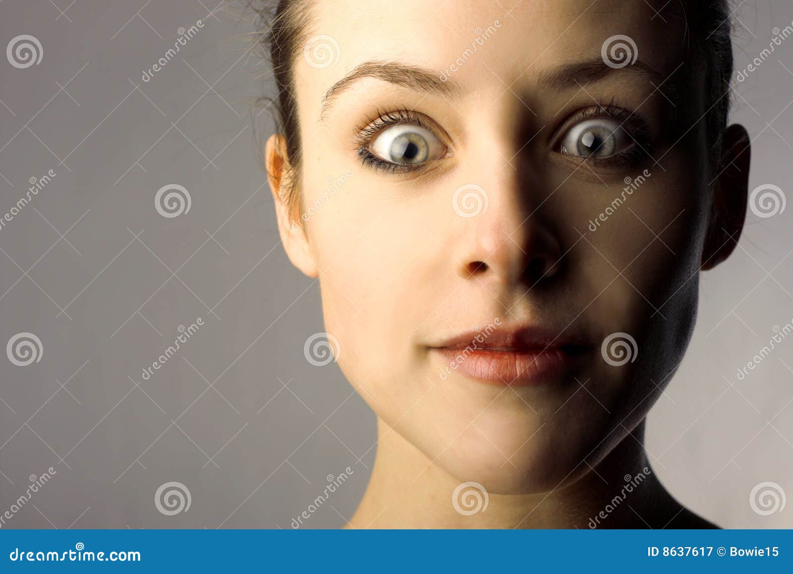 Erstaunen Sie stockbild. Bild von schönheit, frau, idee - 8637617