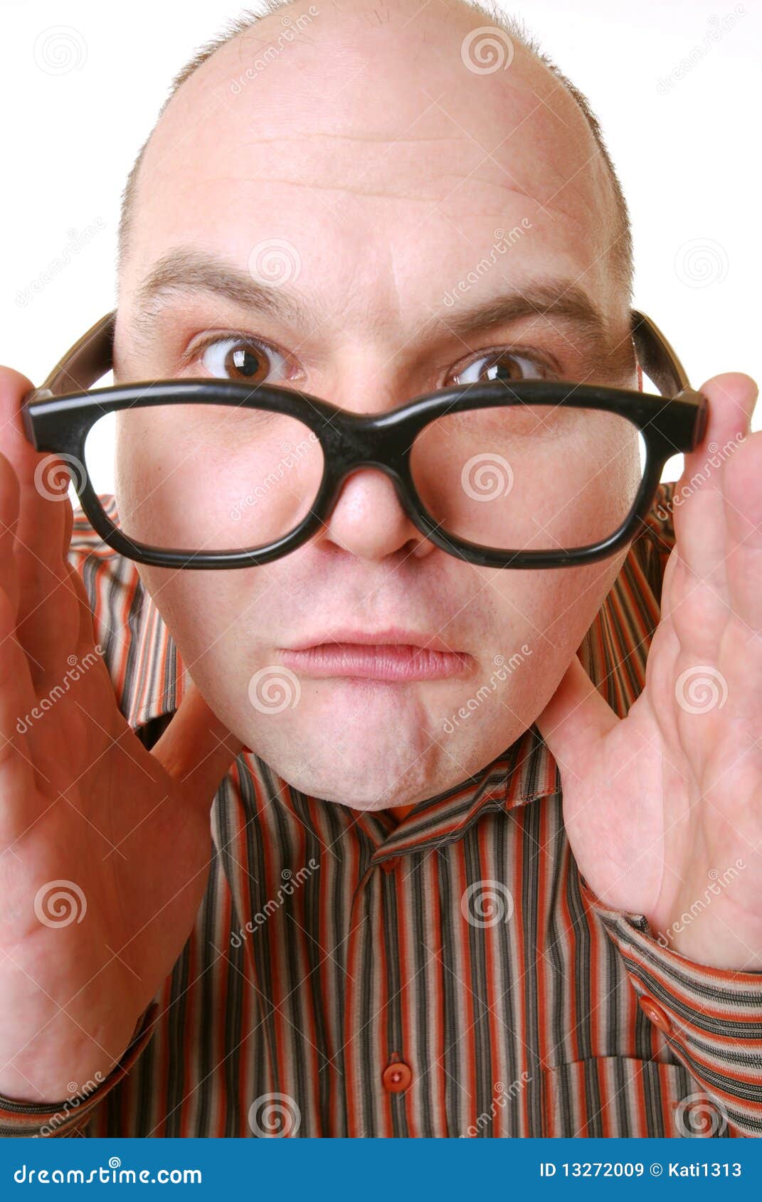 Erstaunt stockbild. Bild von streber, frage, mann, dumm - 13272009