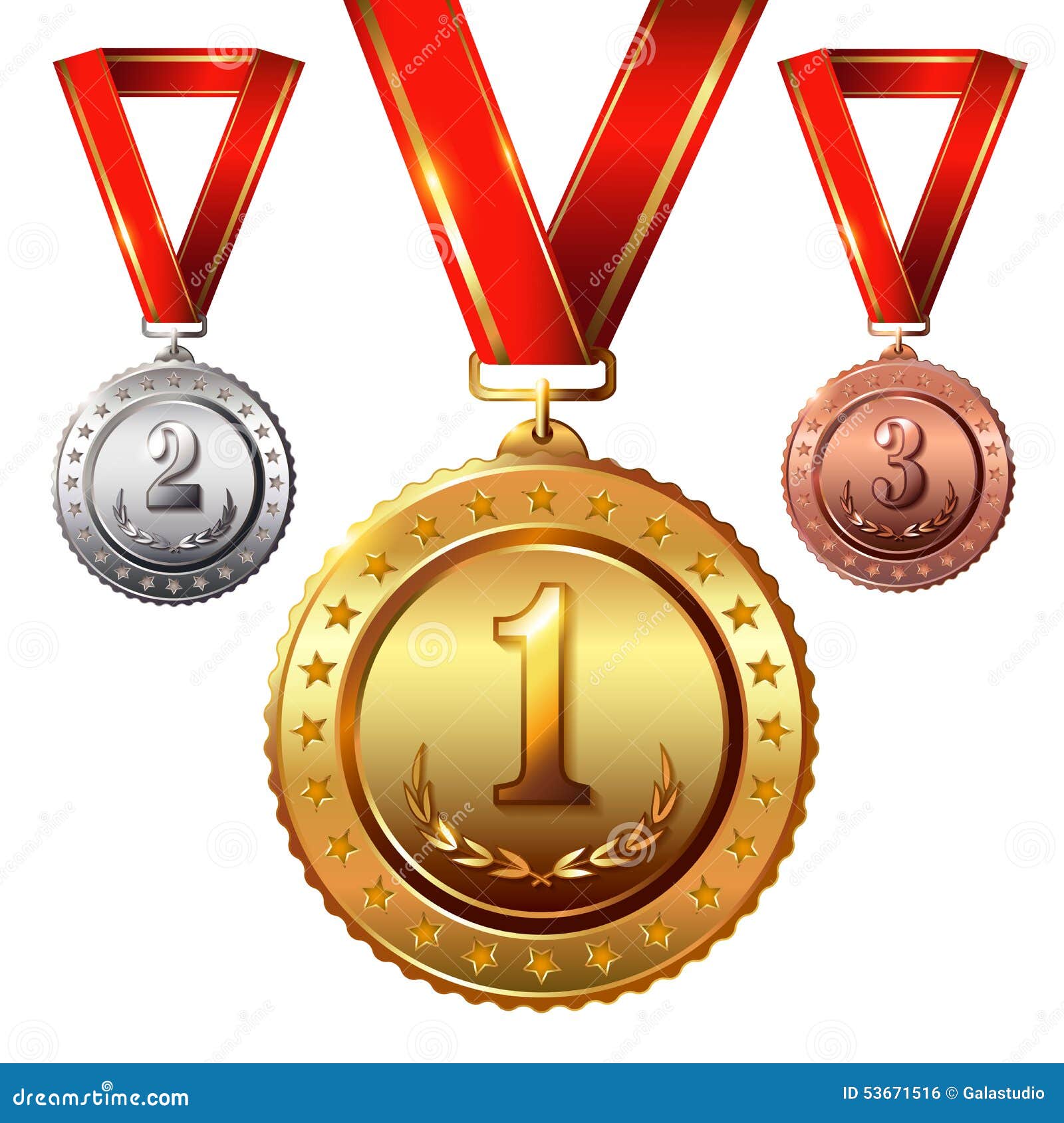 Erster Platz Zweiter Platz Dritter Platz Stock Abbildung - Illustration ...