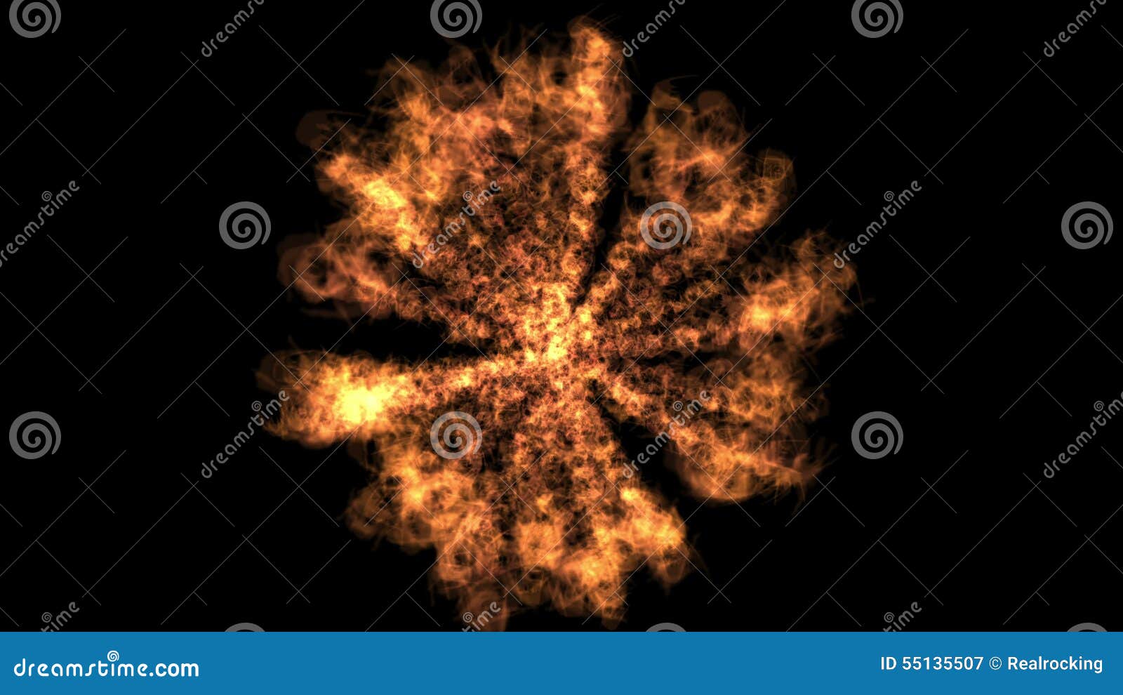 Eruption of Flame,explosion Gold Fire & Fireworks in Space,war Scene ...