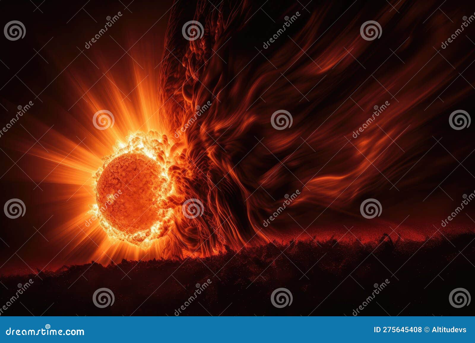 Eruption of Sun, with Massive Flare and Coronal Mass Ejection Visible ...