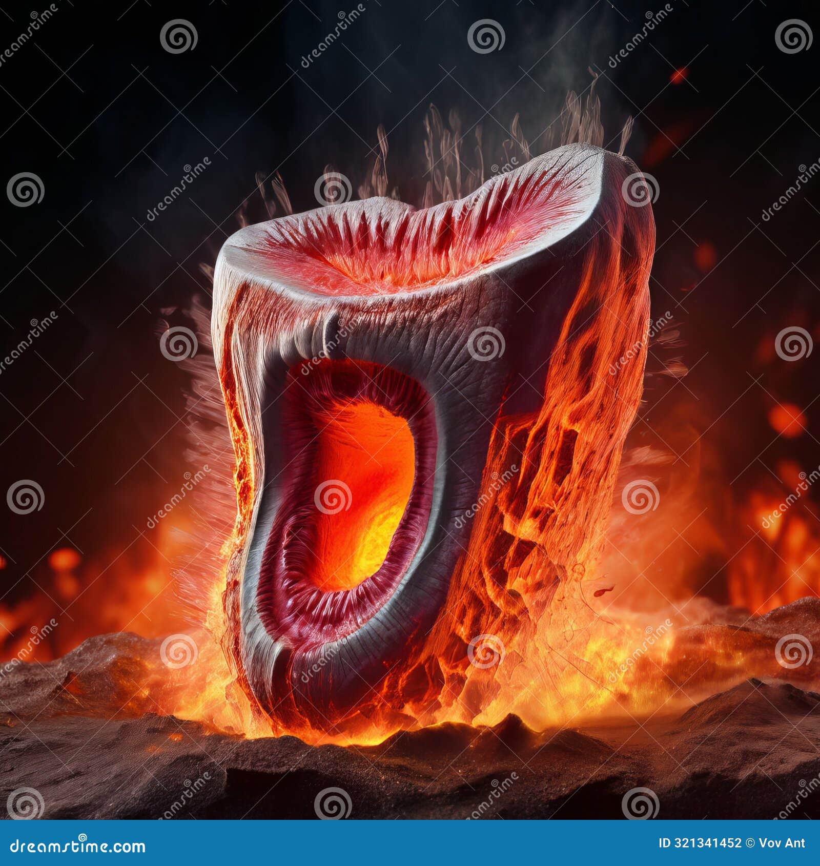 Eruption Tooth Eruption Is The Process By Which Teeth Emerge Fr Royalty ...