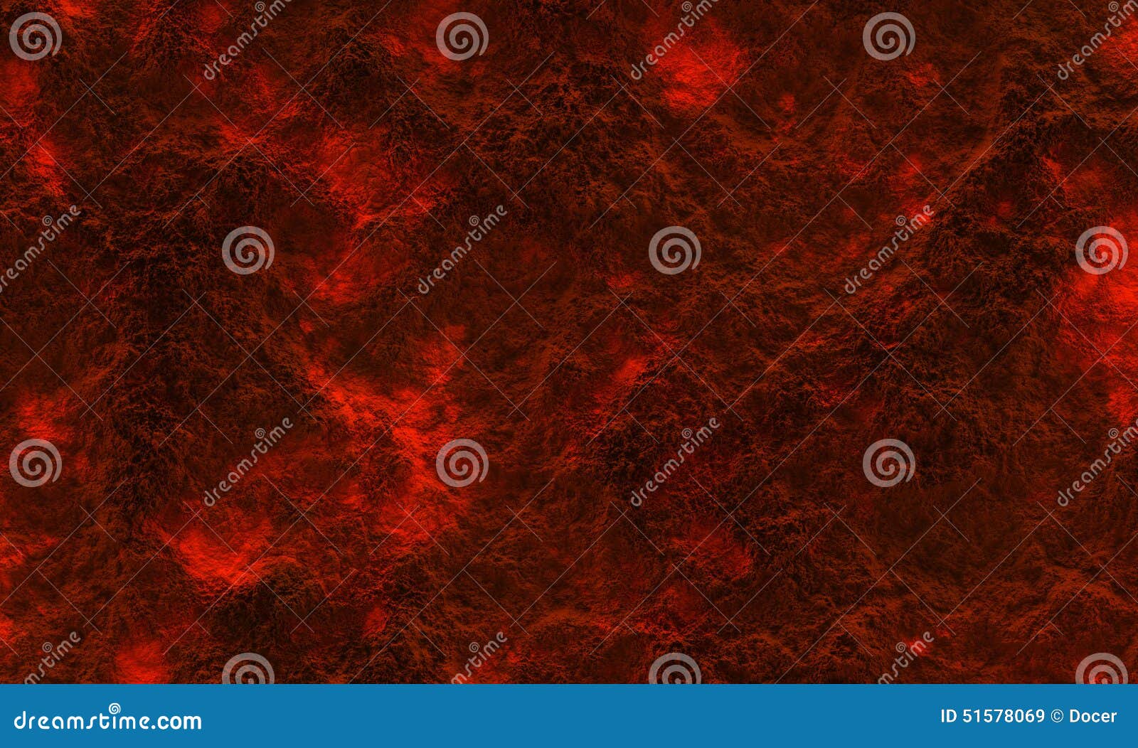 Eruption Volcano. Solidified Red Fire Lava Texture Stock Illustration ...