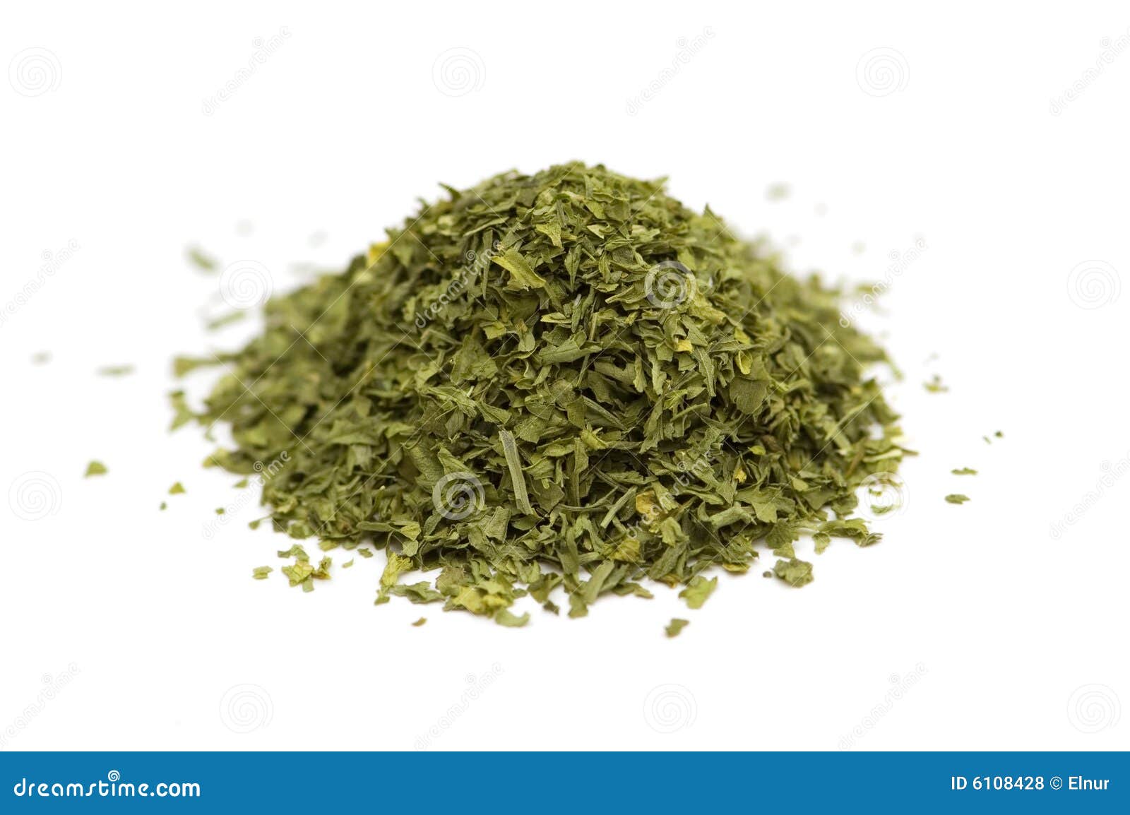 Ervas verdes isoladas foto de stock. Imagem de alimento - 6108428