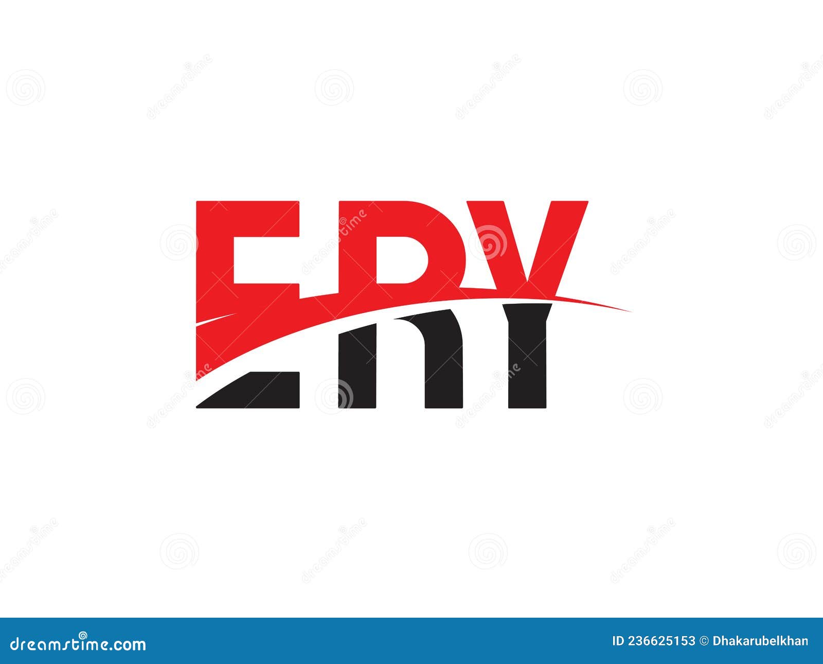 ERY Letter Initial Logo Design Vector Illustration Stock Vector ...