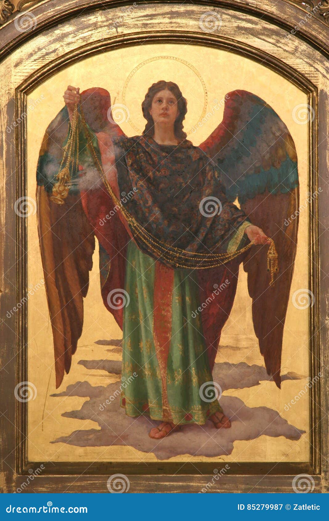 Erzengel Gabriel stockbild. Bild von christ, engel, glaube - 85279987