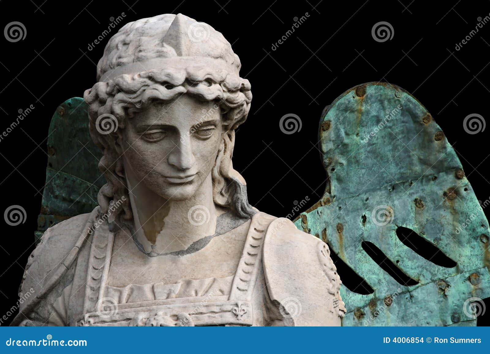 Erzengel Michael stockfoto. Bild von glaube, engel, michael - 4006854