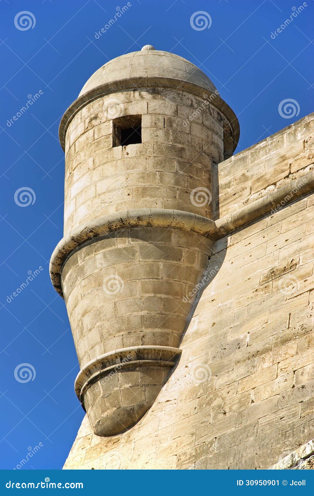 Es Baluart imagen de archivo. Imagen de recorrido, azul - 30950901