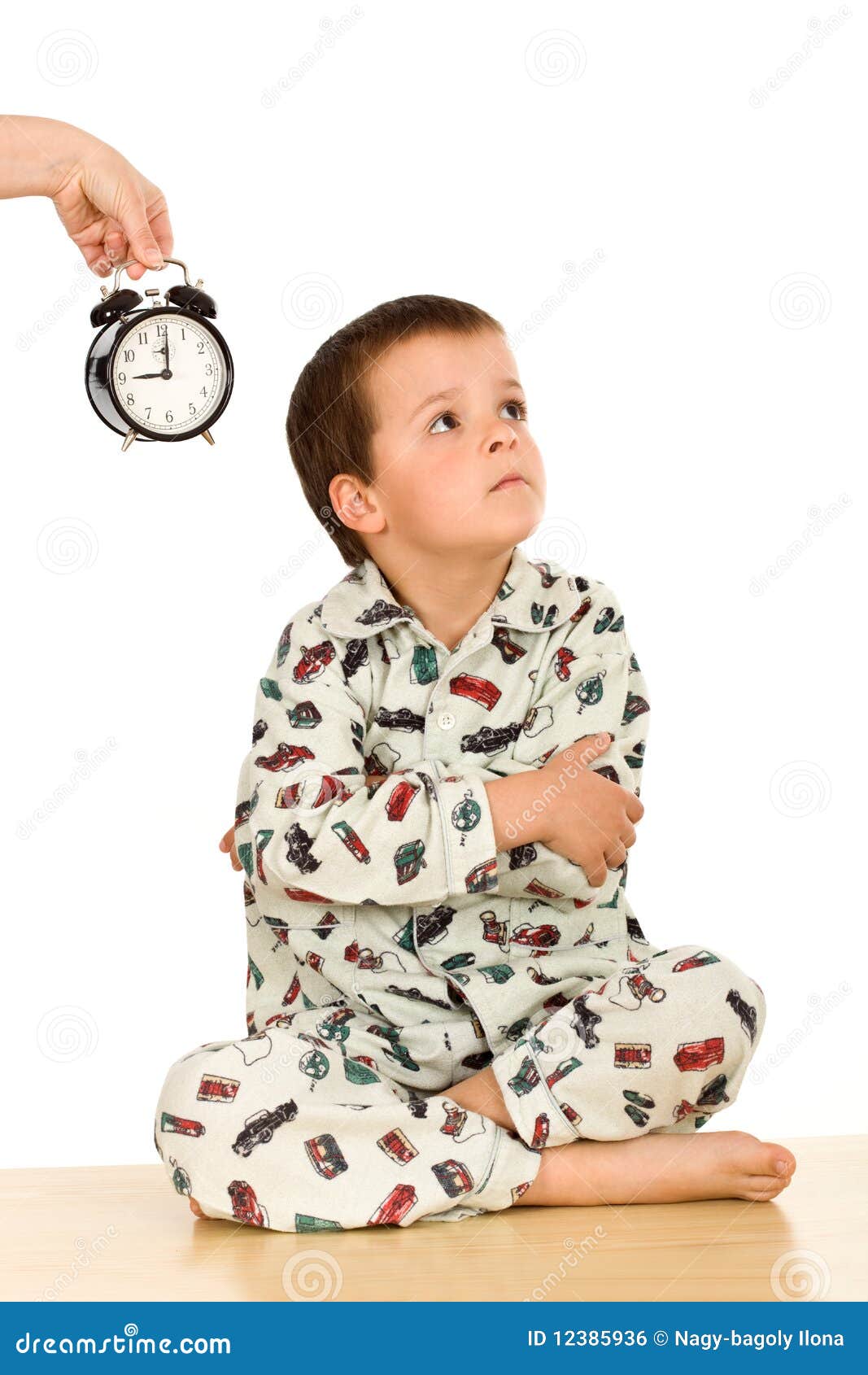 Es hora de acostarse foto de archivo. Imagen de retrato - 12385936