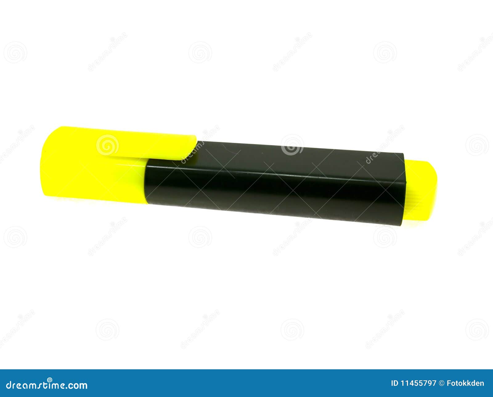 Es Ligera Una Pluma Felt-tip Verde Imagen de archivo - Imagen de ...