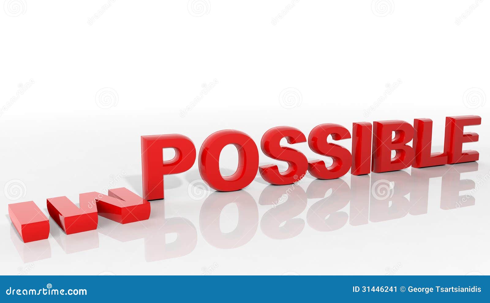 ¡Es posible! stock de ilustración. Ilustración de optimista - 31446241