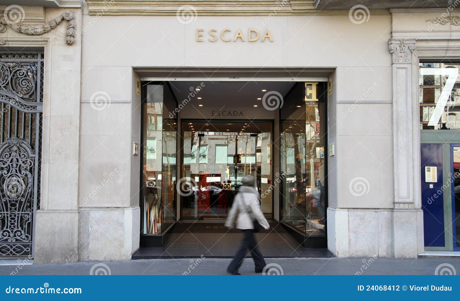 Escada shop editorial photography. Image of sales, lifestyle - 24068412