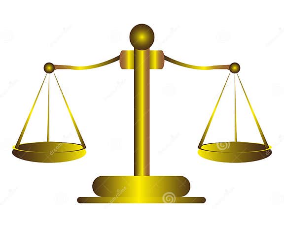 Escala ilustración del vector. Ilustración de dimensional - 43561976