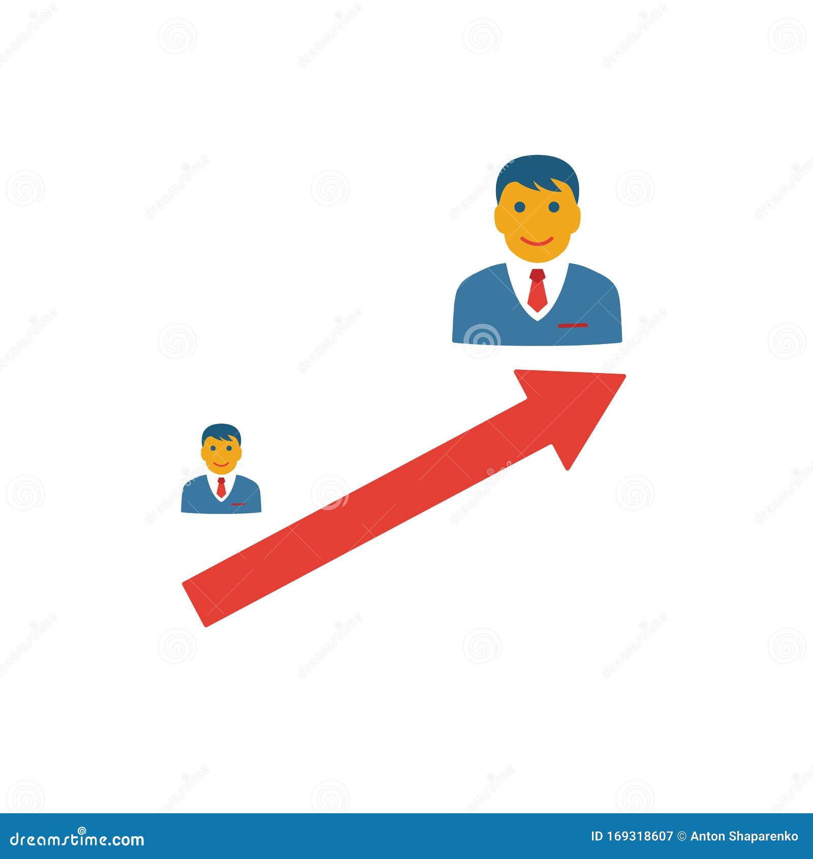 Escalation Icon. Simple Flat Element from Crm Collection Stock ...