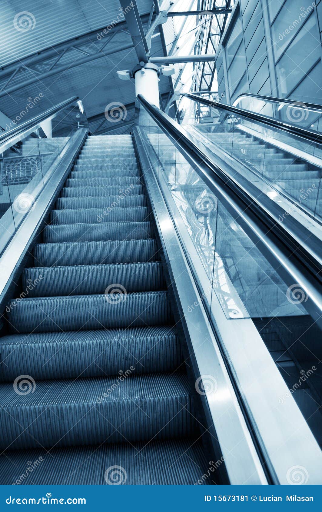 Escalator stock image. Image of escalators, transportation - 15673181