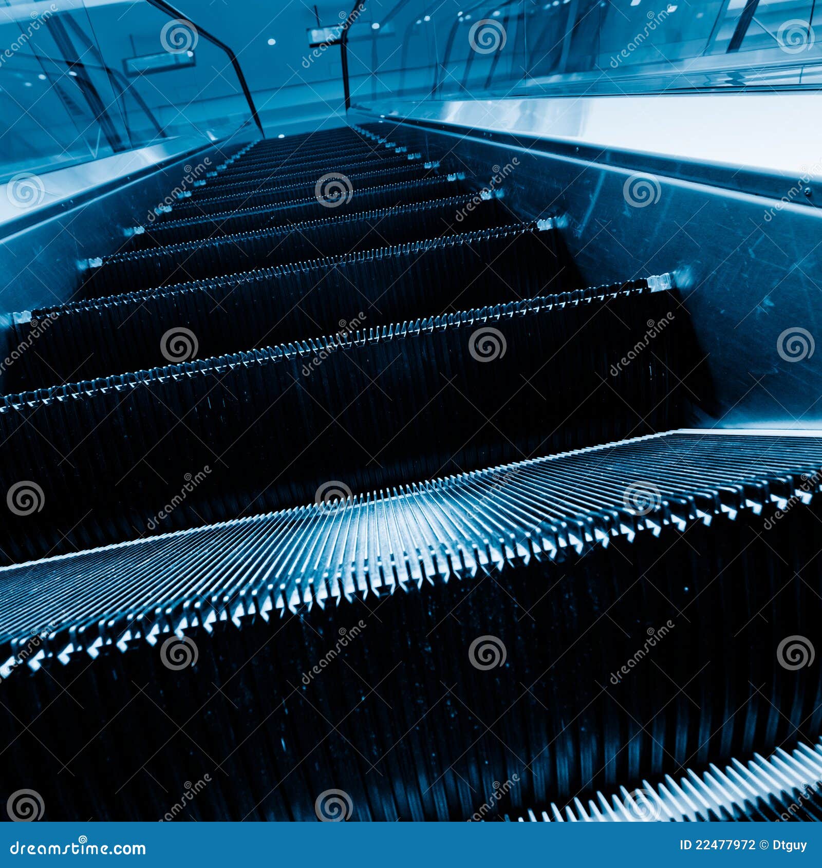 Escalator stock photo. Image of motion, escalator, architecture - 22477972