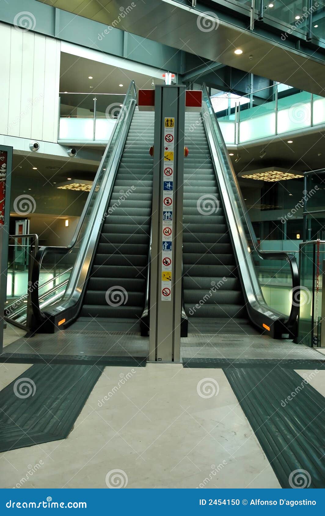 Escalator stock photo. Image of moving, ascend, path, elevate - 2454150