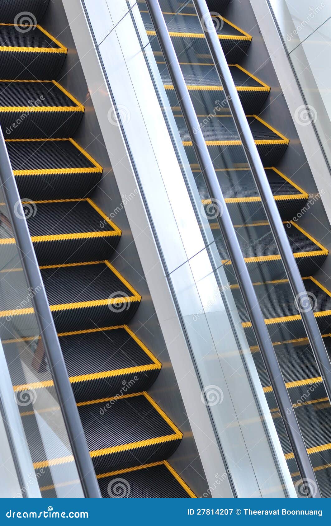 The escalator stock image. Image of fast, blur, climb - 27814207