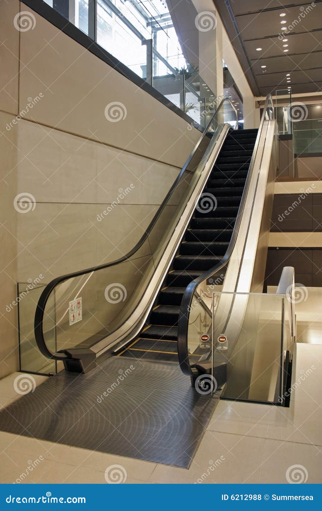 Escalator stock photo. Image of escalator, mechanical - 6212988