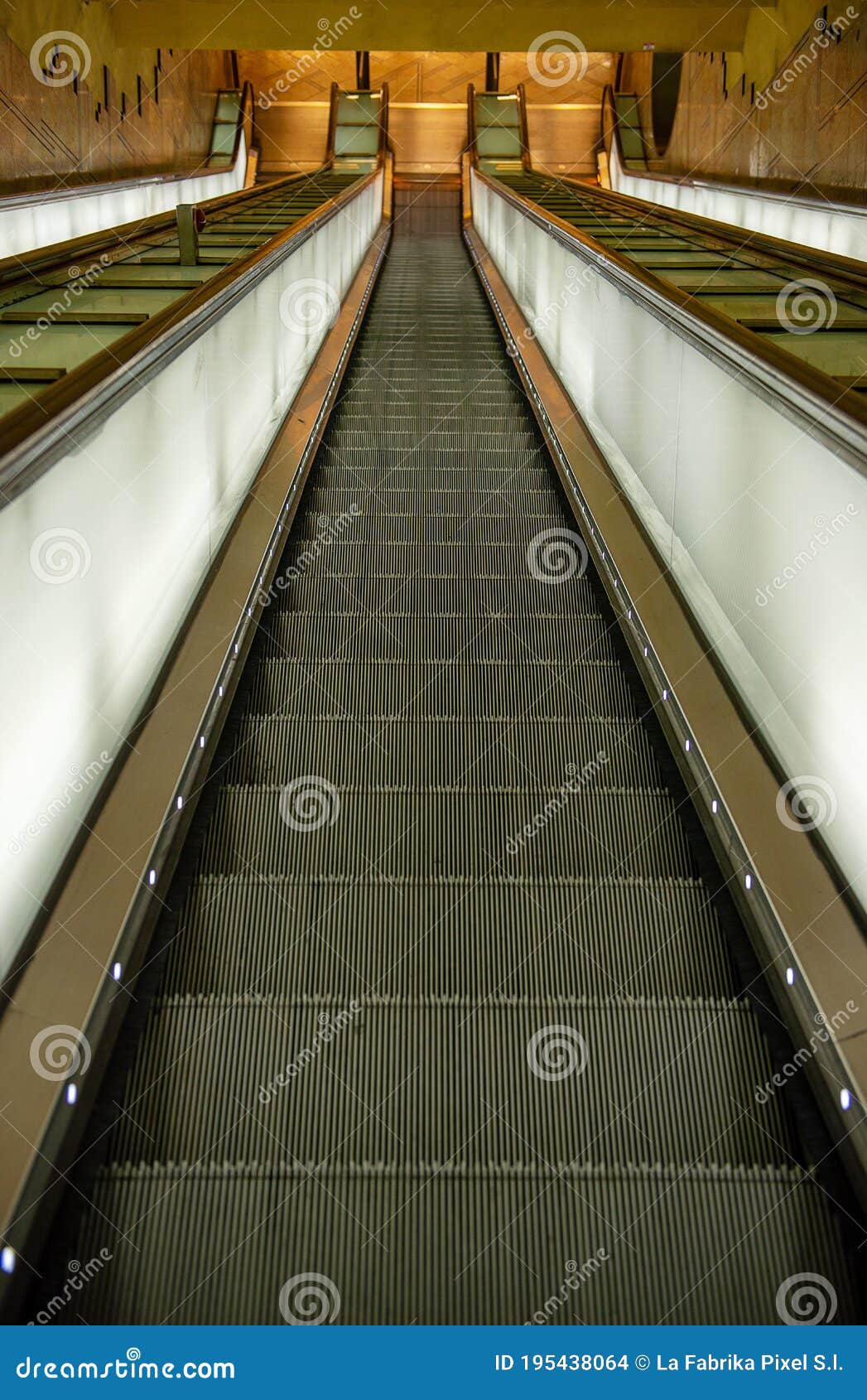 Escalator stock photo. Image of floor, escalator, transport - 195438064