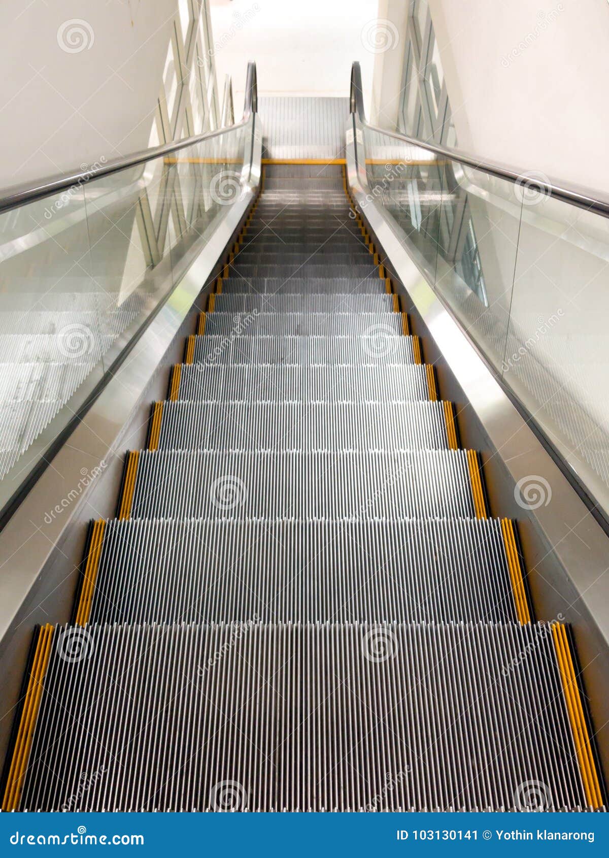 Escalator stock image. Image of step, flooring, symmetry - 103130141