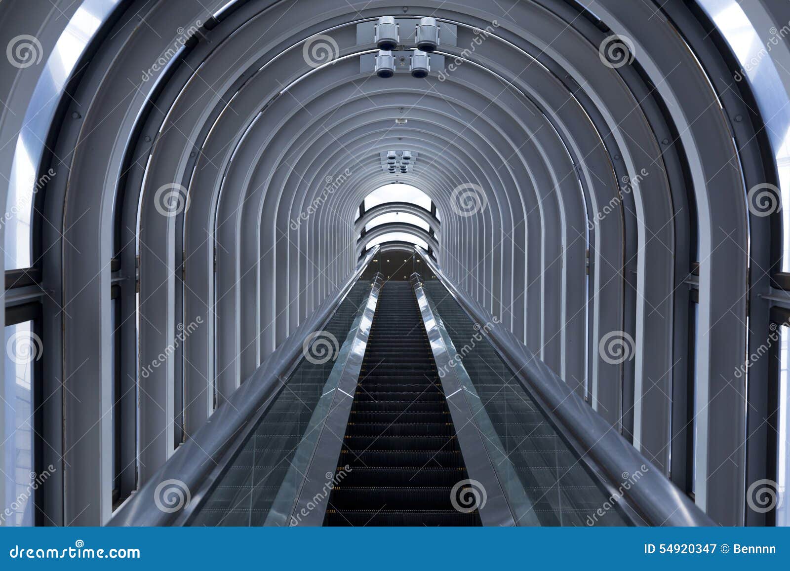 The Escalator stock image. Image of architecture, garden - 54920347