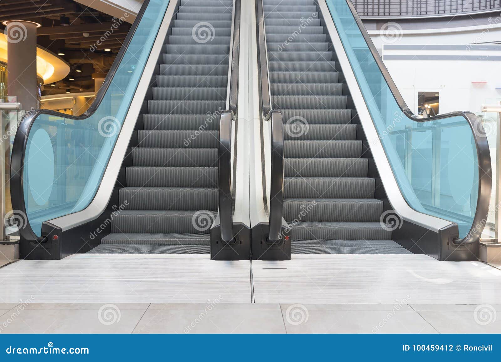 Escalator and floor stock photo. Image of city, progress - 100459412