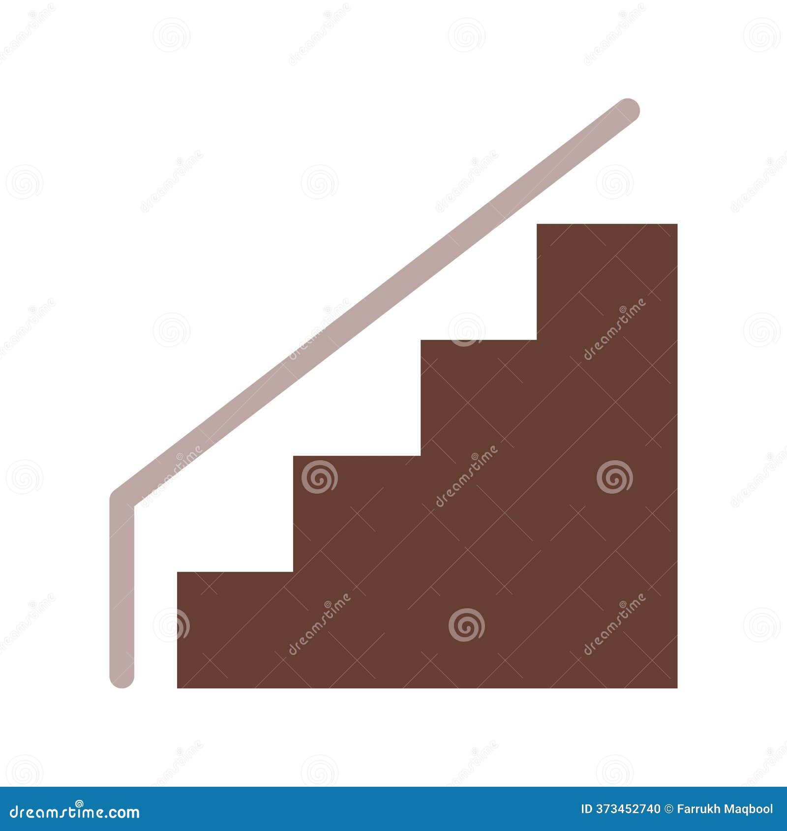 Escalator Icon. Stairs Staircase Step Up Down Walkway Elevator Label ...