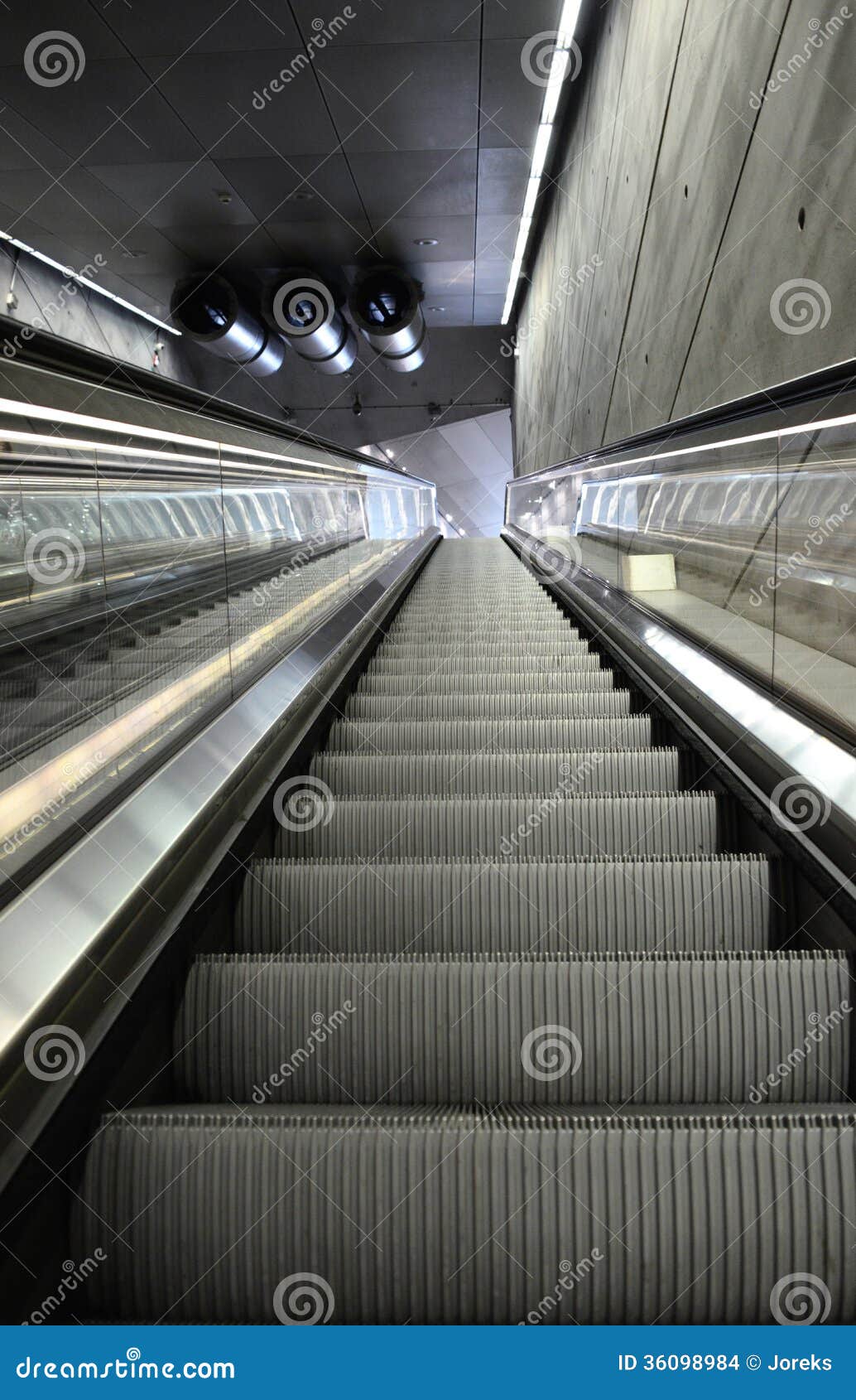 Escalator stock photo. Image of urban, move, escalator - 36098984