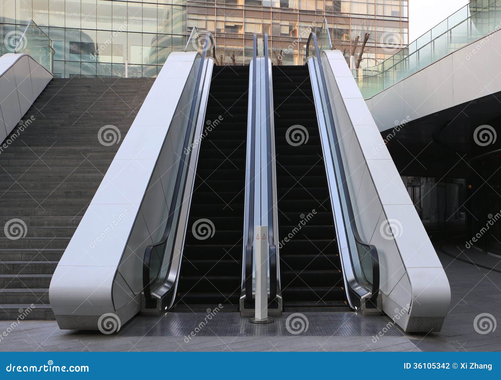 Escalator stock photo. Image of store, stairs, balustrade - 36105342