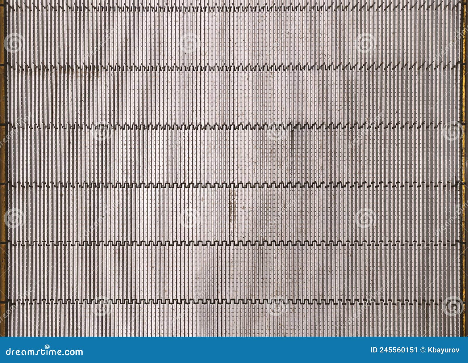 Escalator steps close-up stock image. Image of floor - 245560151