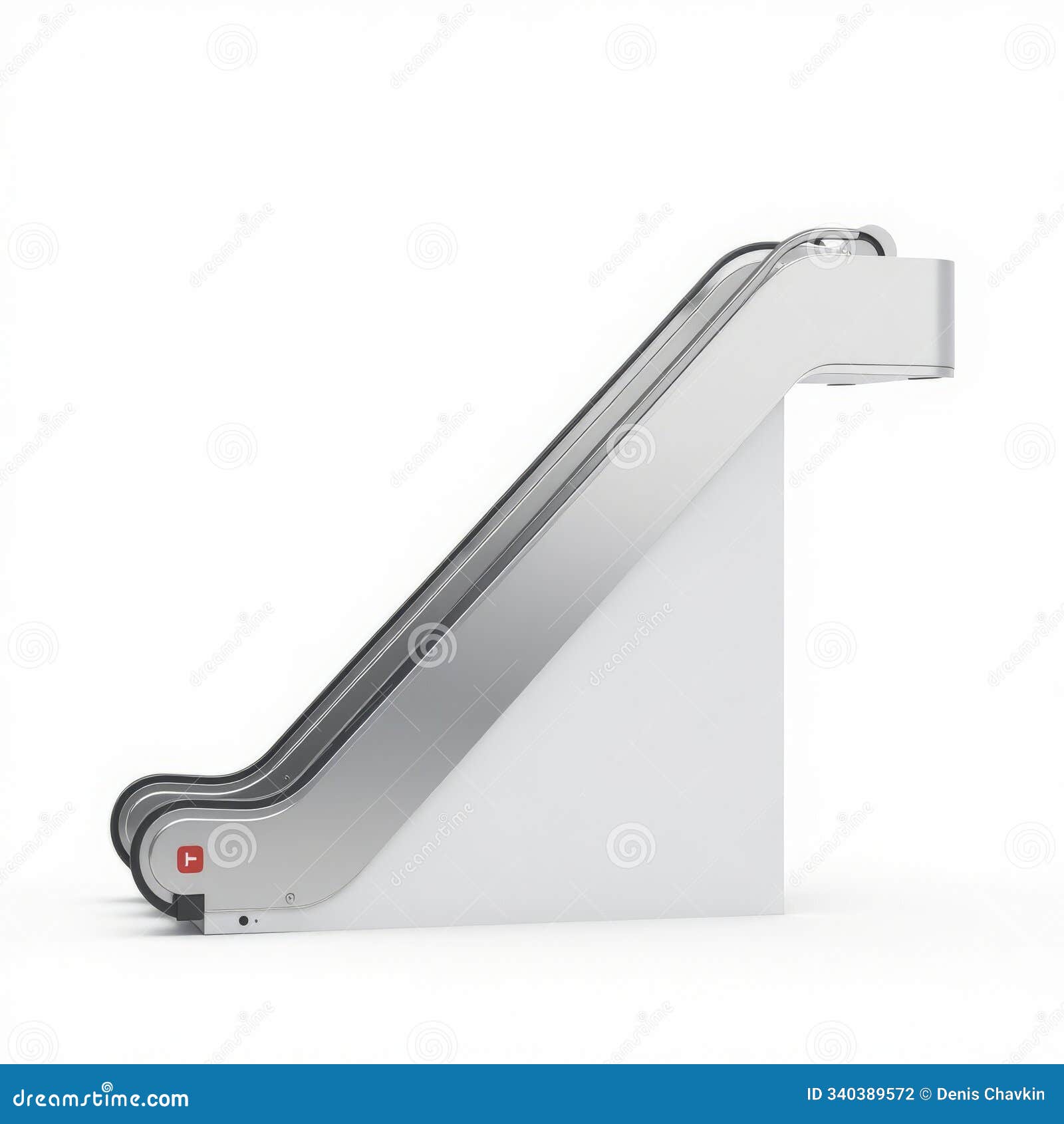 Escalator at Underground Tube Station or Subway Stock Photo - Image of ...